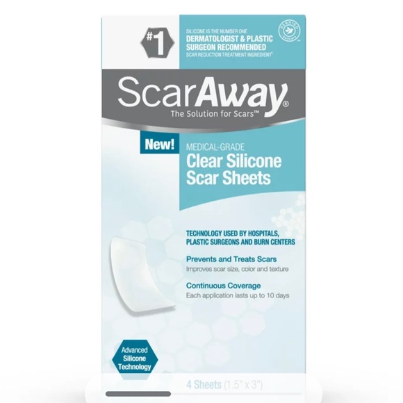 scar away | Other | Scar Away Clear Silicone Scar Sheets | Poshmark
